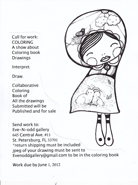 eve-N-odd: KICKSTARTER for COLORING BOOK SHOW