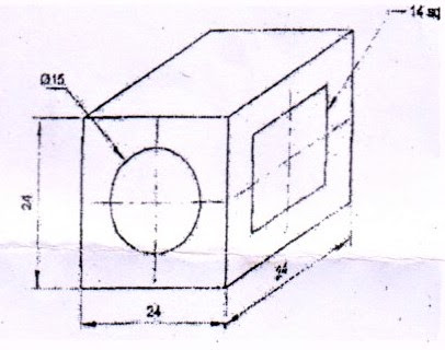 ITI Engineering Drawing Paper 2021 First Year with Solution