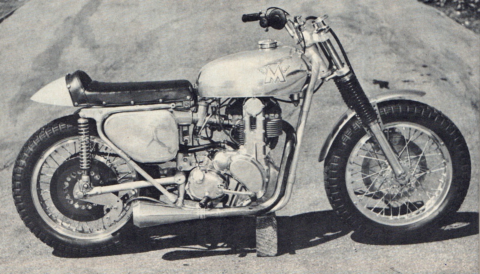 POPPA WHEELIE: Matchless G50 CSR Scrambles