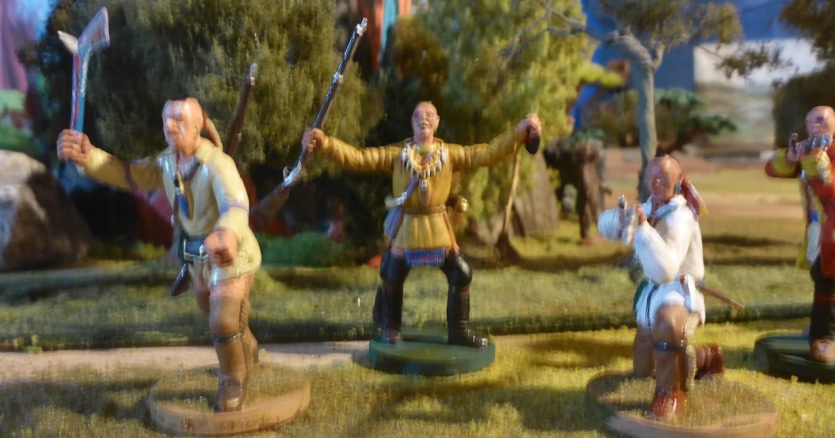 My 1/32 world: Seneca Warriors