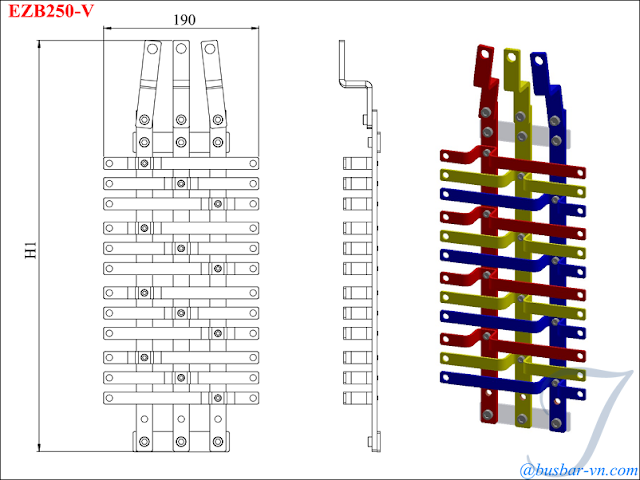 Busbar - Đồng Thanh Cái Tủ Điện