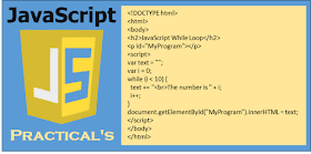 JavaScript Practicals