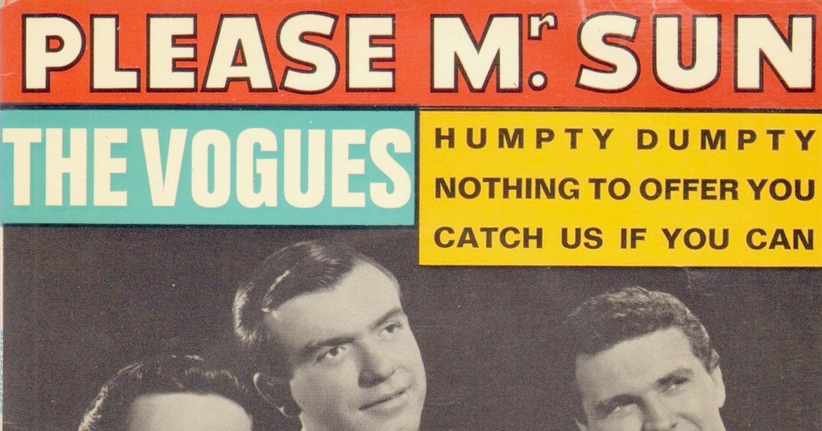 Les EPs français: VOGUES - 1966 - FR-VOGUE INT 18104 - Please mr sun (mono)