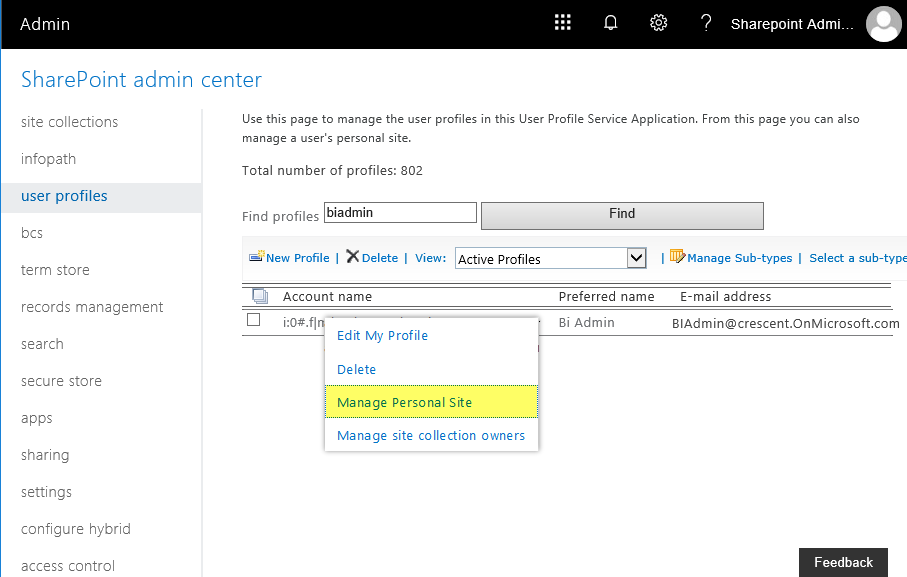 SharePoint Online: Get OneDrive for Business URL of a User using ...