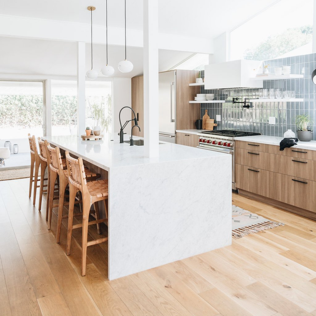 30+ Amazing Modern Wood Kitchen Design Ideas - Bedroomm006