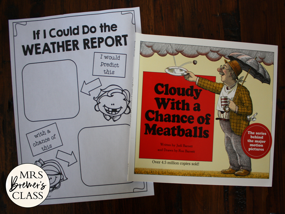 Cloudy With a Chance of Meatballs | Mrs. Bremer's Class