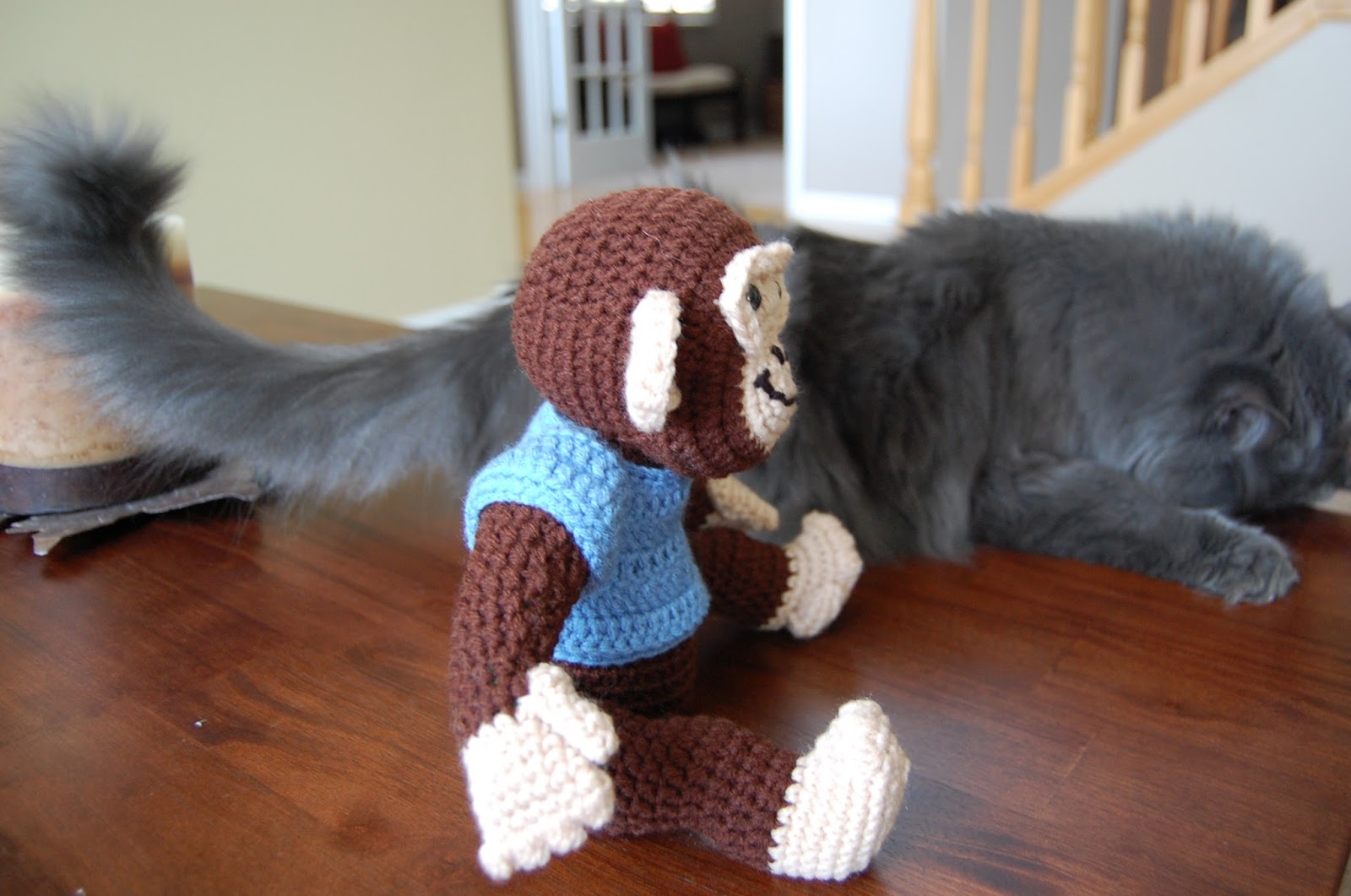 Roonie Ranching: Toby's Chimp (with an assist from Bobo Cat)