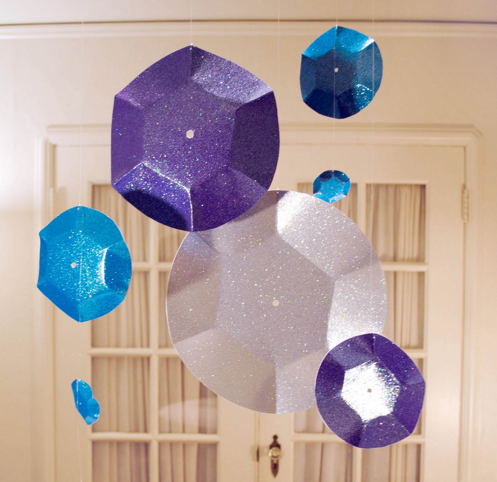 zakka life: DIY Oversized Sequins