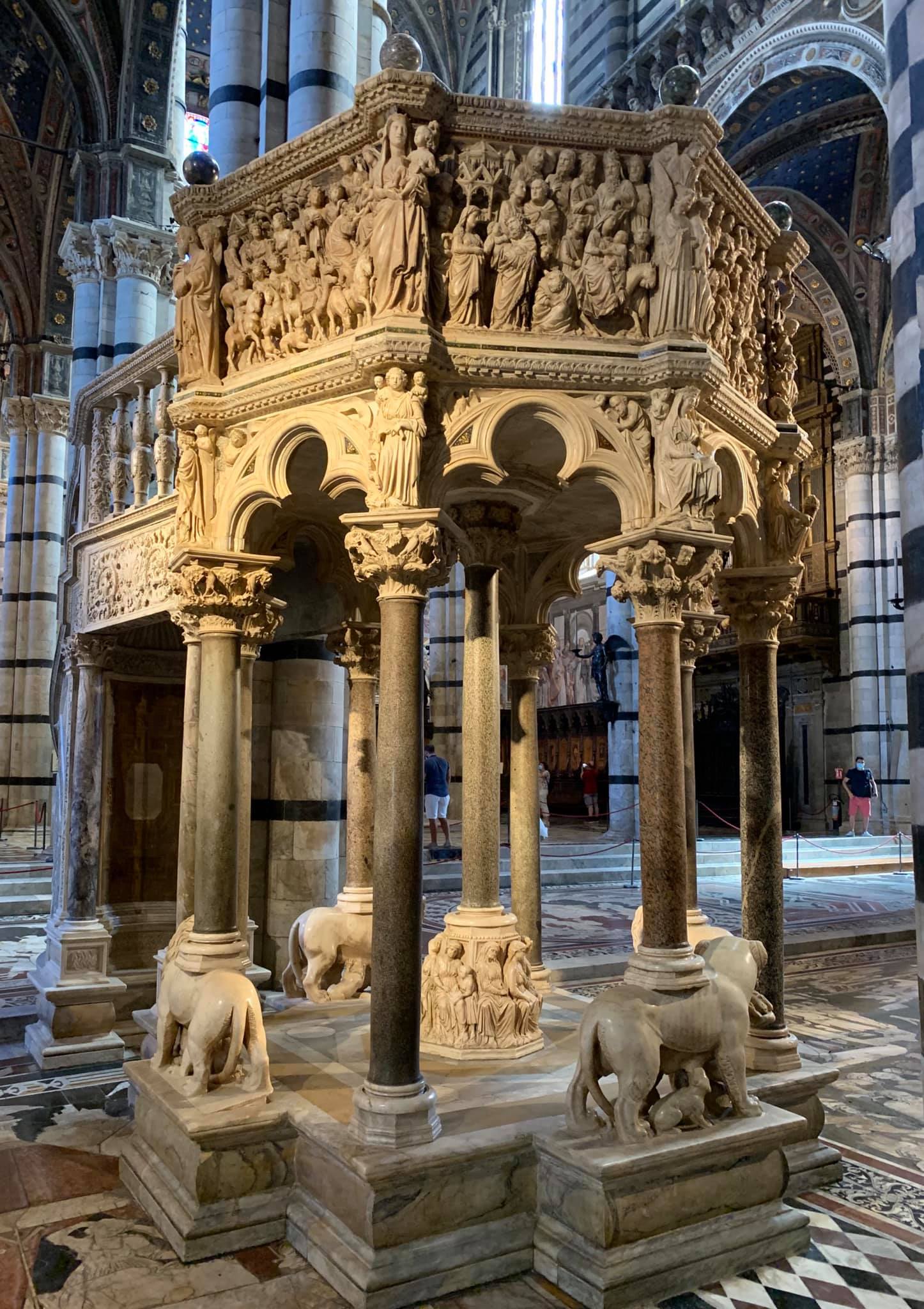 New Liturgical Movement: The Cathedral of Siena (Part 3): The Pulpit ...