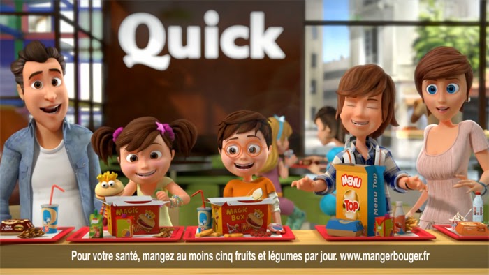 Juliette: Publicité Quick - SUPAMONKS