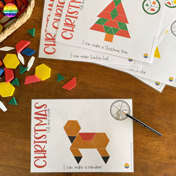 CHRISTMAS SPIN AND COVER MATS | you clever monkey