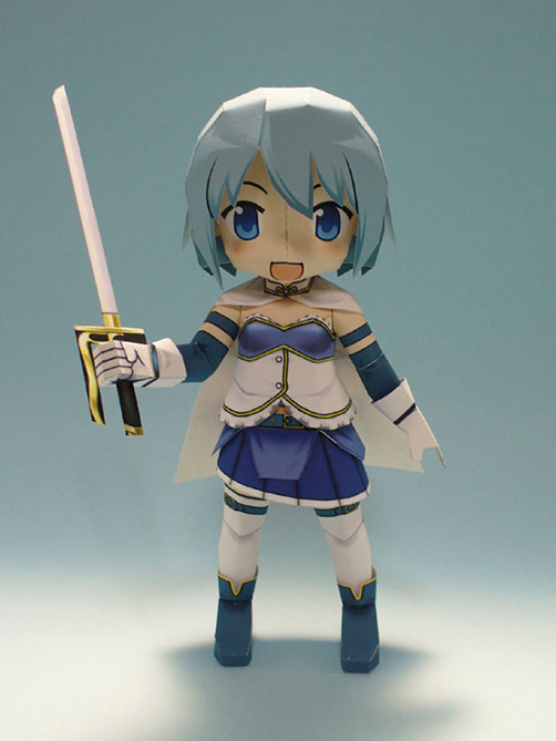 Puella Magi Madoka Magica: Sayaka Miki Papercraft | Paperized Crafts