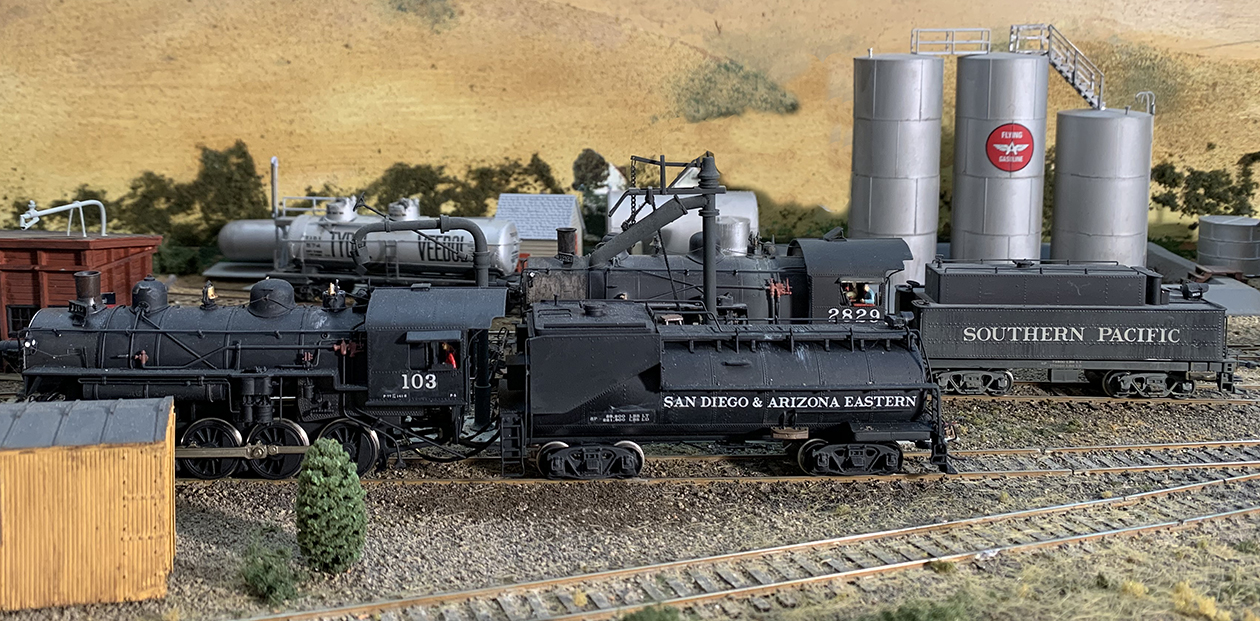 modeling the SP: SP steam locomotive paint details