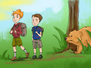 Story of two friends and the bear | Kids moral stories