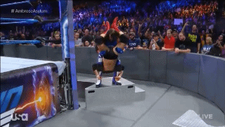 Outside DDT into the Steel Steps