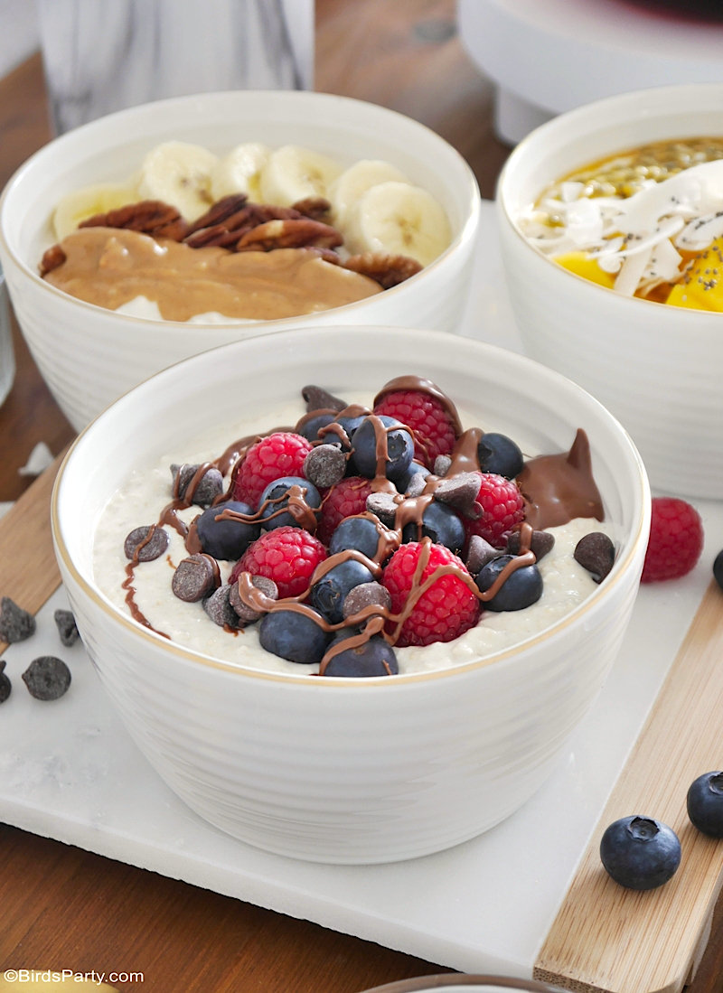 How to Style a Winter Breakfast Bar for Entertaining + Easy Overnight ...