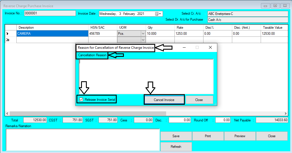 Reverse Charge Invoice (RCM) Help Guide Reverse Charge Invoice (RCM) Help Guide