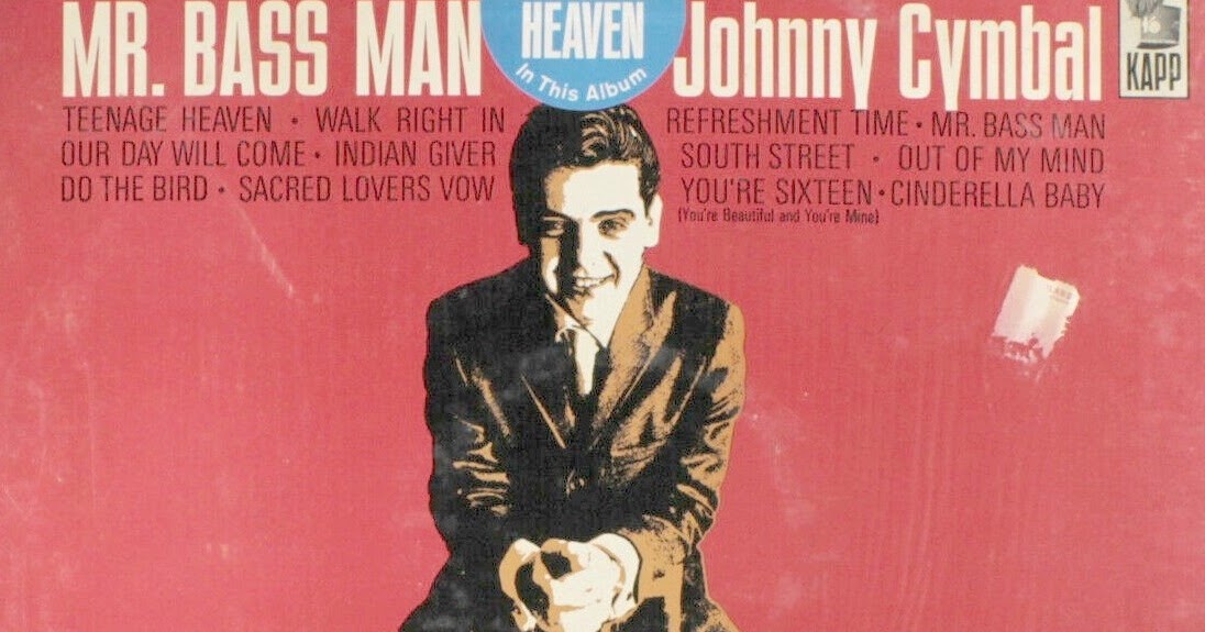 Rien que des vinyls: Johnny CYMBAL - 1963 - US-KAPP 1324 - Mr bassman ...
