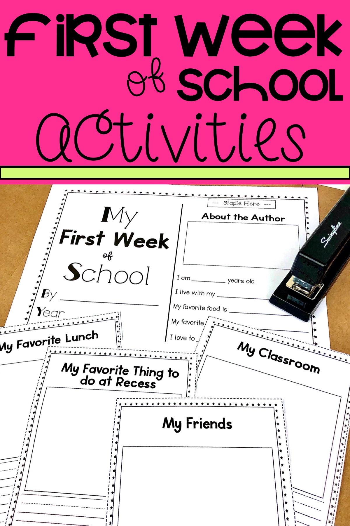 Frogs, Fairies, and Lesson Plans: Back to School Tips and Activities ...