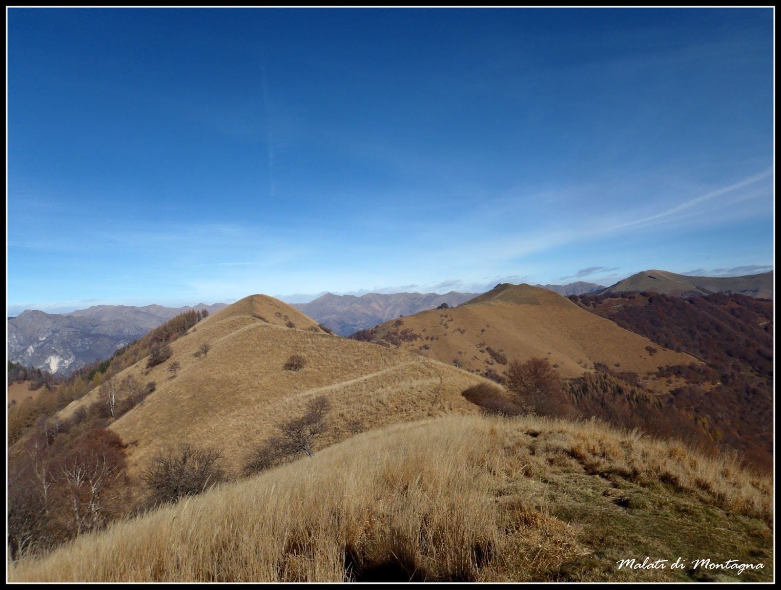 Malati di Montagna: Sul panoramicissimo crinale del Monte Pasquella