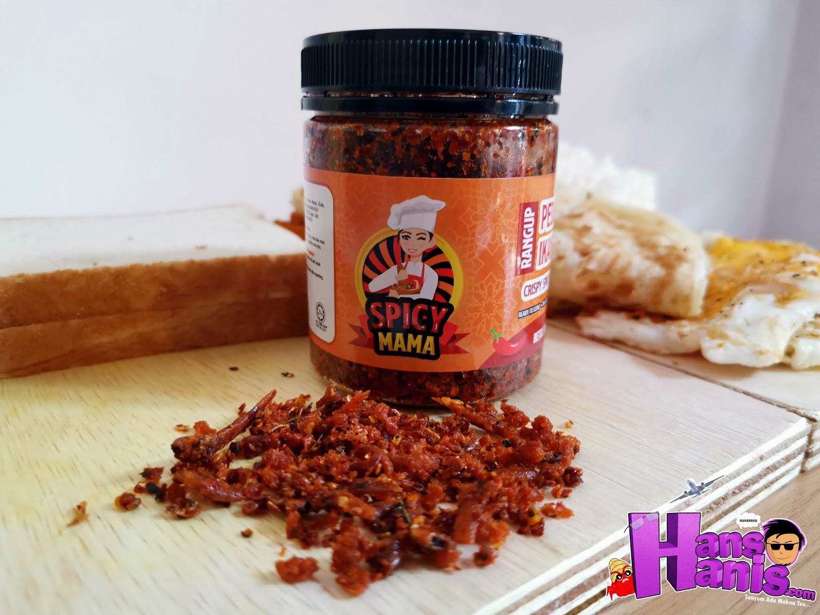 Sambal Kering Ikan Bilis Spicymama Memang Rangup Dan Pedas Hans