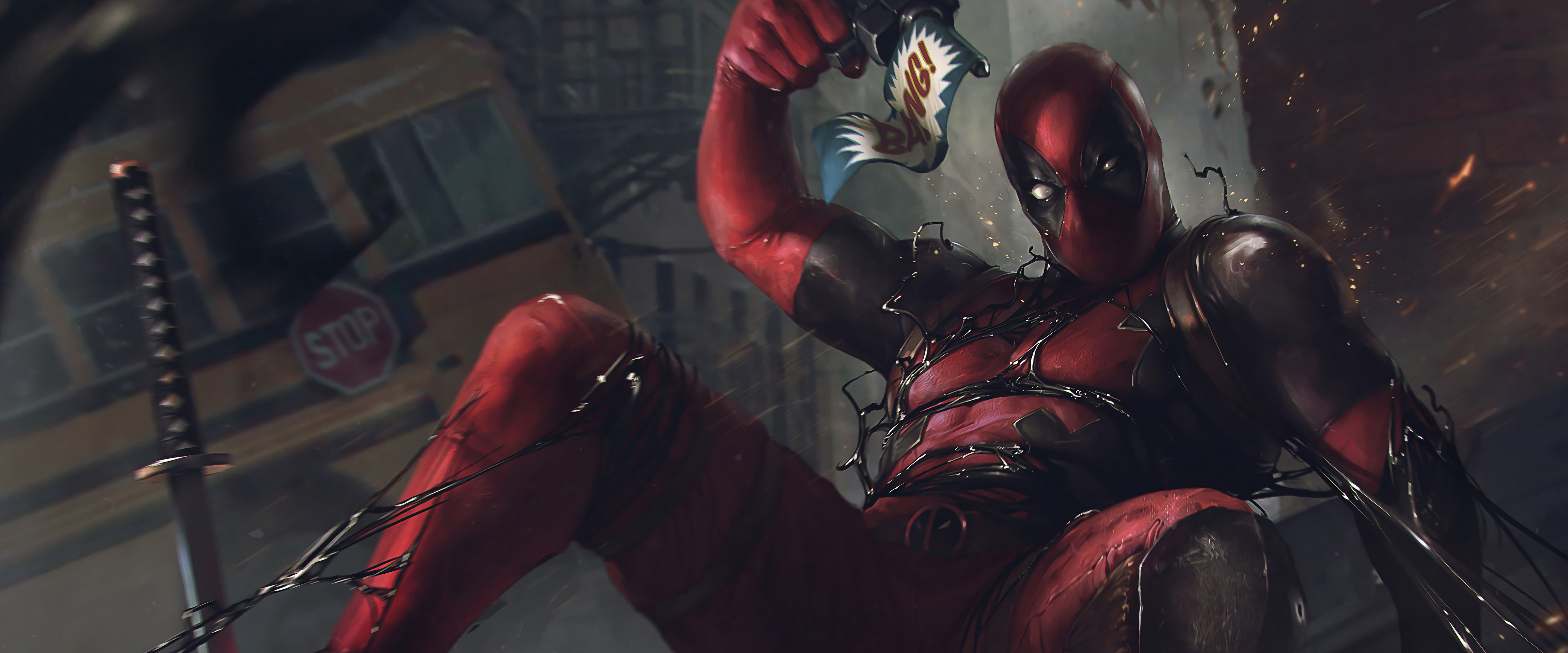 Deadpool Game Wallpaper 1920x1080