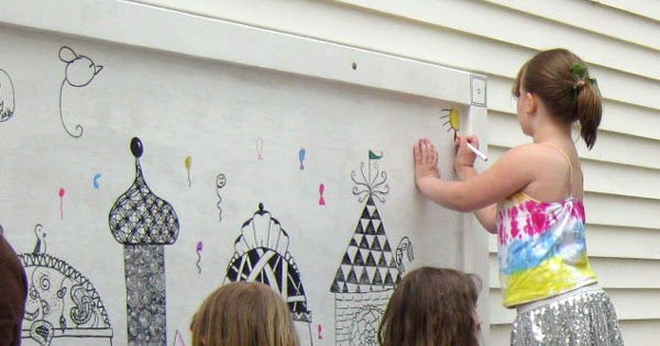ZT for Kids!: Zentangle-y Mural