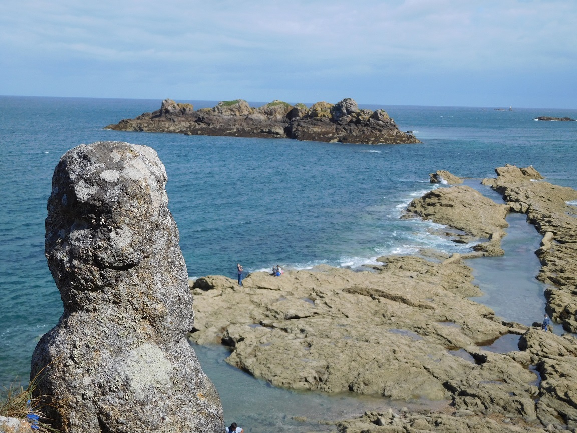 BB-Aquarelle: Les Rochers sculptés à Rothéneuf / The sculpted rocks of ...