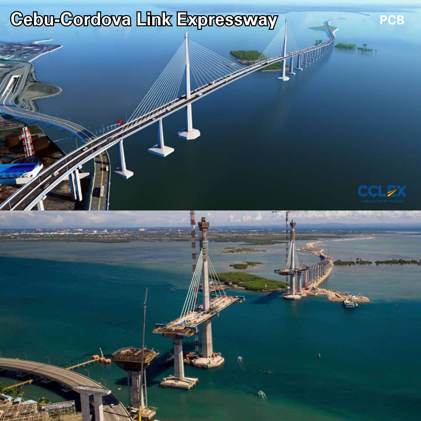 CCLEX: Cebu - Mactan Bridge (Cebu - Cordova Link Expressway) | Longest ...