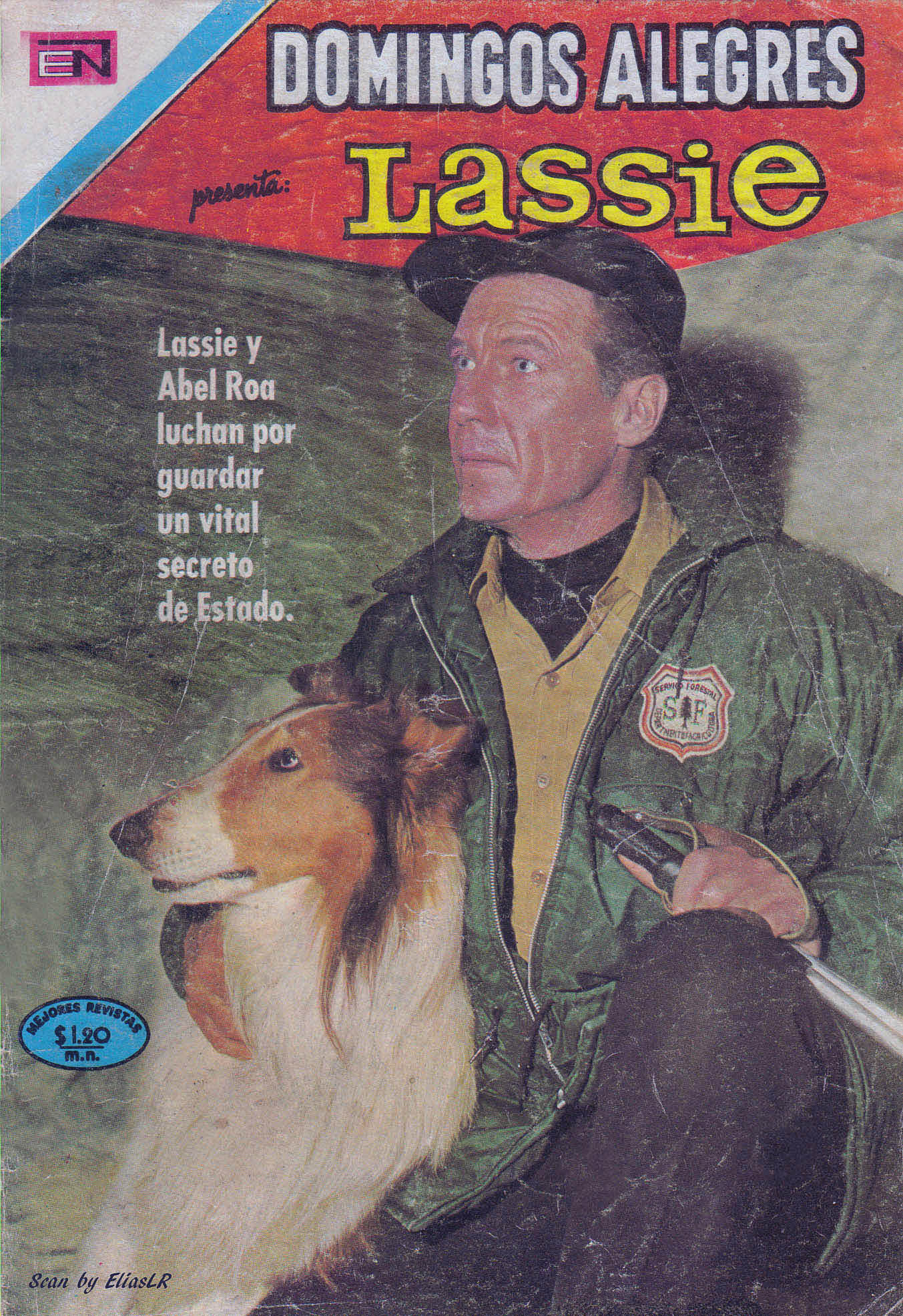 LASSIE-DOMINGOS ALEGRES -0844 -LEITURA ONLINE DE QUADRINHOS