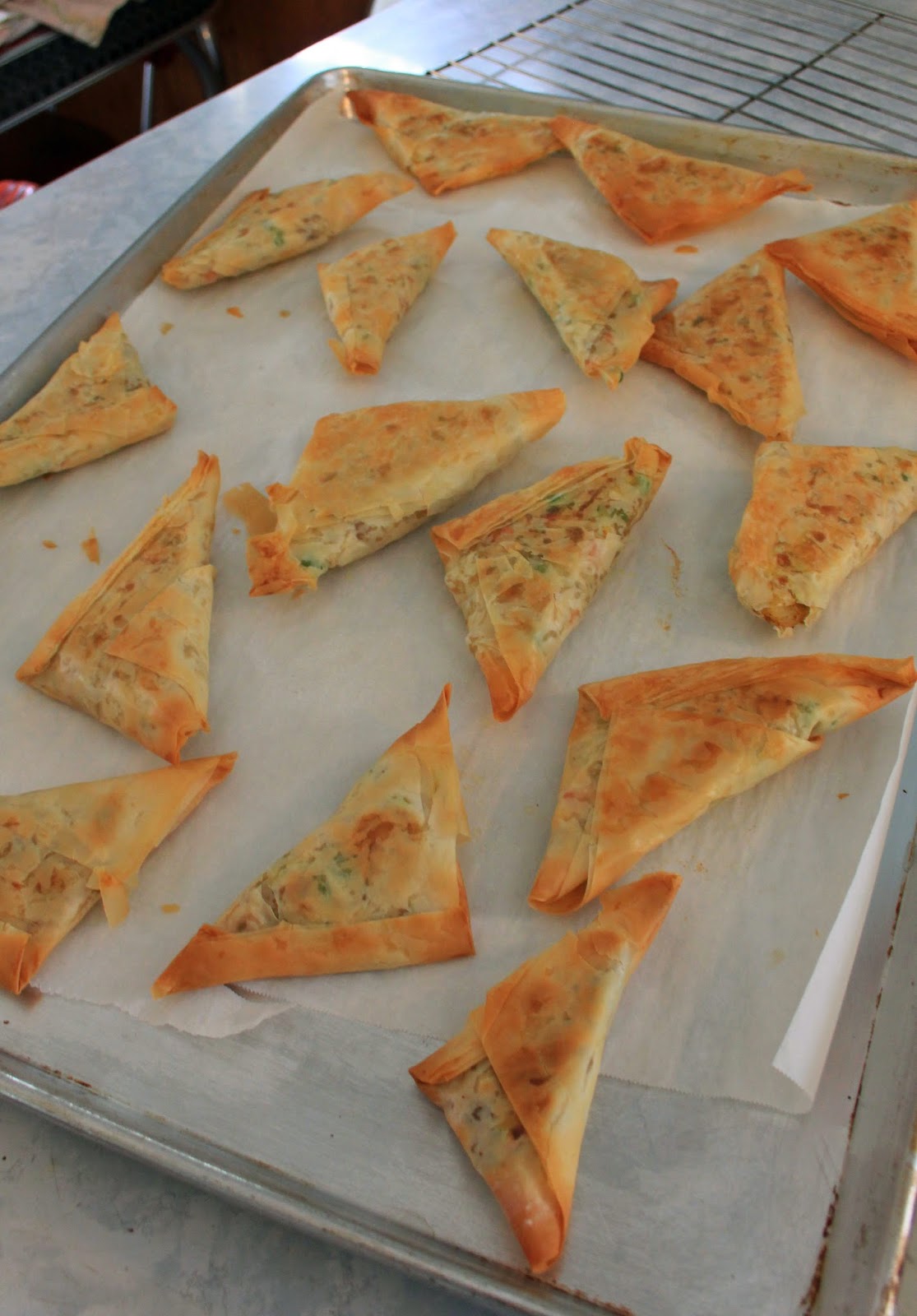 Jo and Sue: Baked Chicken Samosas