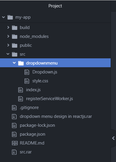 Create a Dropdown Menu using ReactJS | SKPTRICKS Create a Dropdown Menu using ReactJS | SKPTRICKS