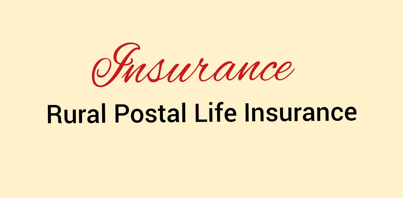Postal Life Insurance - PLI (English) - GDSKATTA