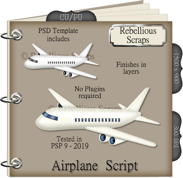 Rebellious Scraps: Airplane Script