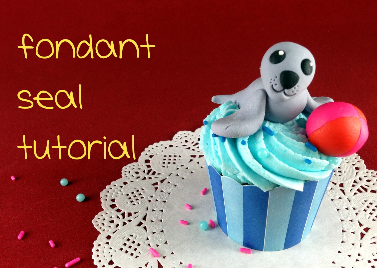 bakery cook and tips: Fondant Seal Tutorial