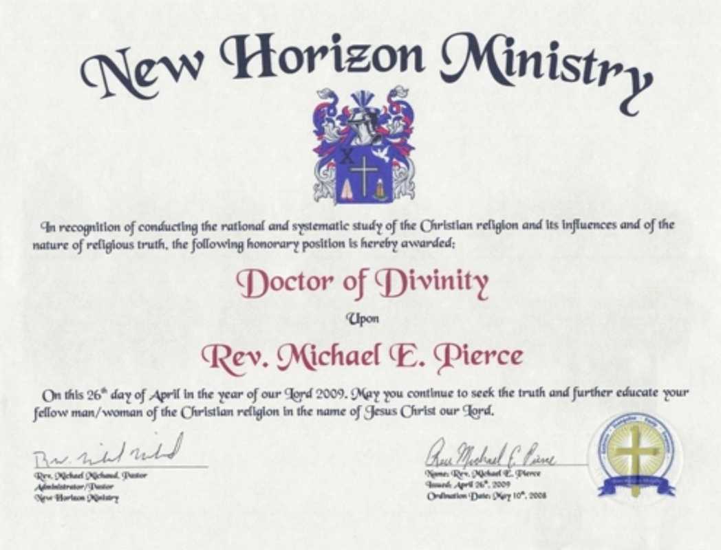 Doctor of Divinity