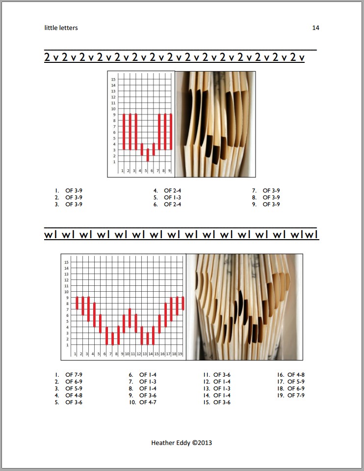 How to Fold Block Alphabet Letters