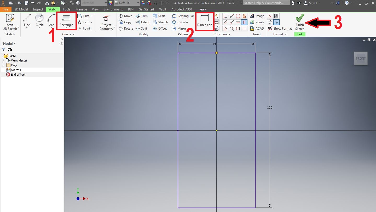 TUTORIAL GAMBAR 3D AUTODESK INVENTOR UNTUK PEMULA