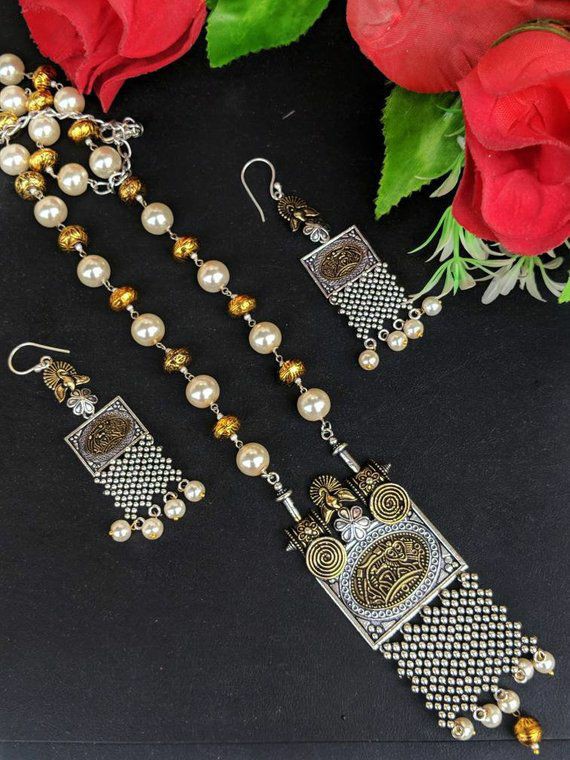 Designer silver long chains