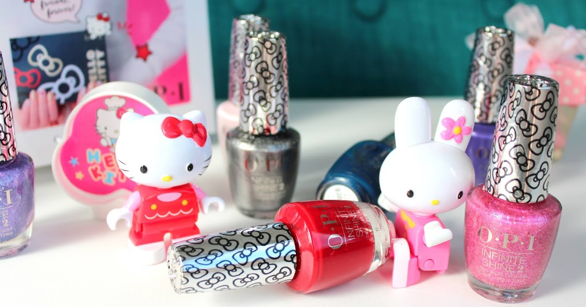 Adorable Hello Kitty Nail polish by OPI ♥ / Polished Polyglot