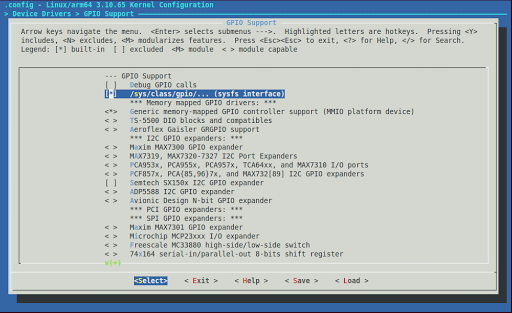 sysfs interface를 사용한 gpio 컨트롤 및 sample c code