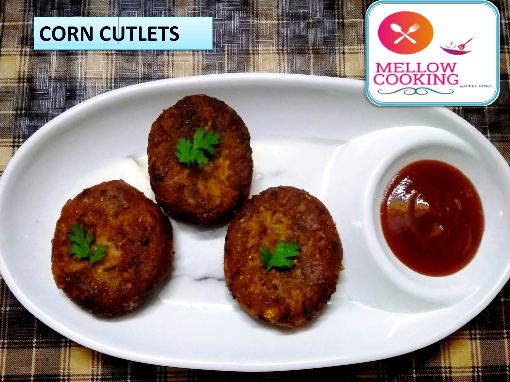 Easy Corn Cutlets | Corn kebabs | Corn Aloo Tikki