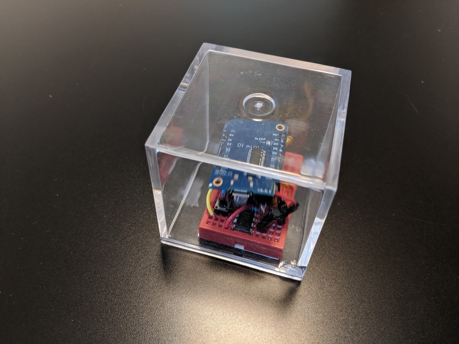 Jacek Fedoryński's blog: Time tracking wifi cube
