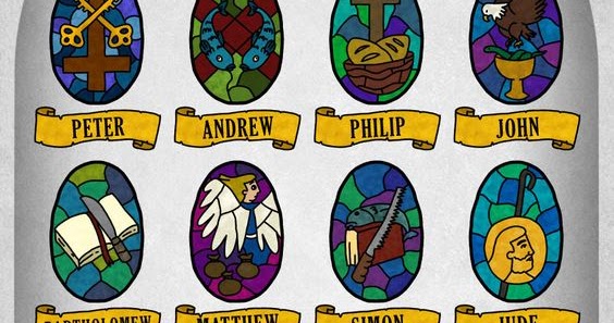 The Symbols of the Twelve Apostles - AngelicDreams4U