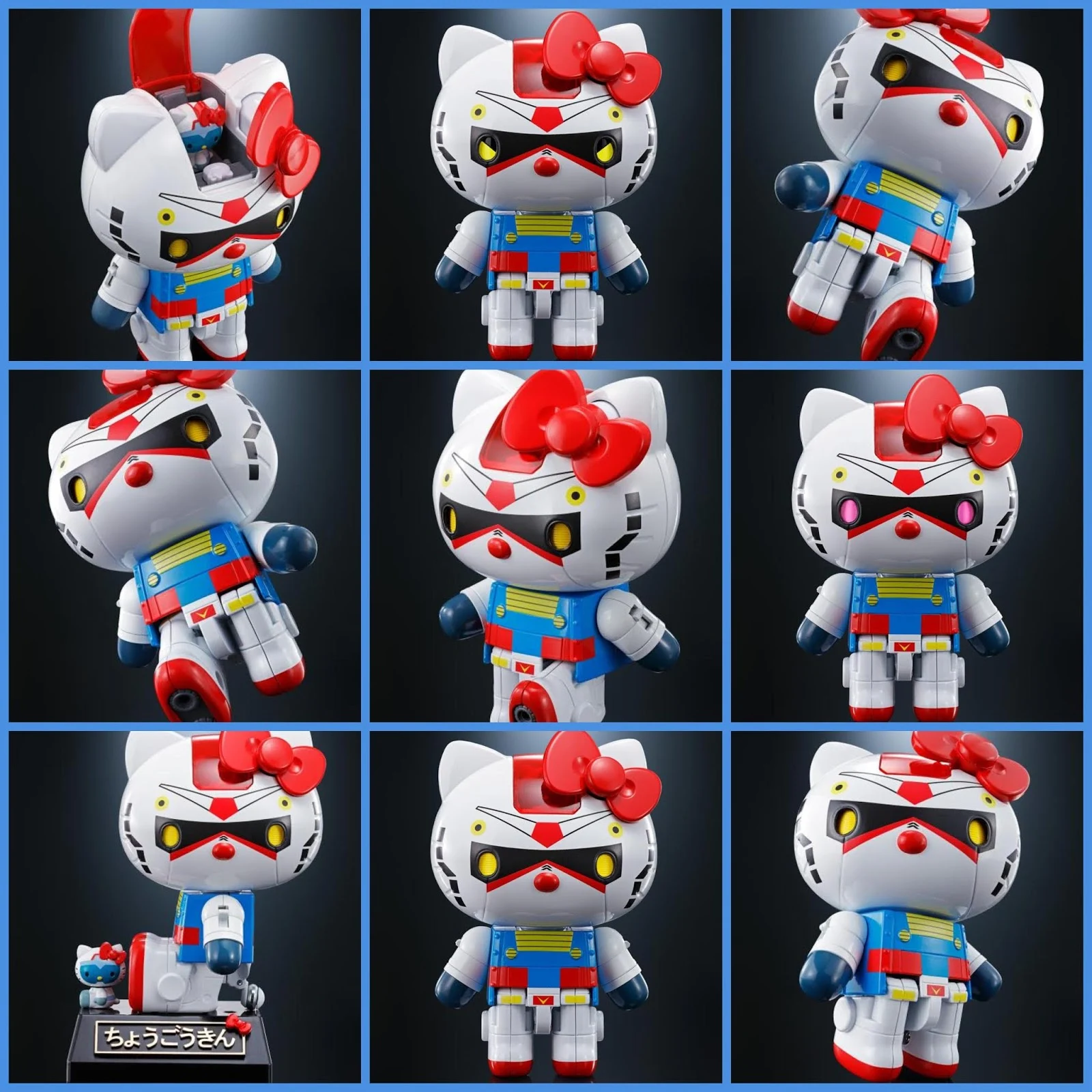 Hello Kitty Teams up with Gundam Once Again for a Chogokin Release!