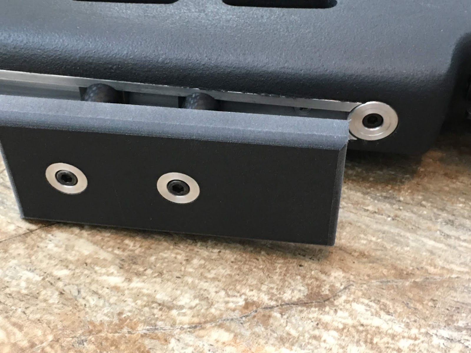 Another Airgun Blog: Making a Hamster Riser Forend for the QB Air Rifle