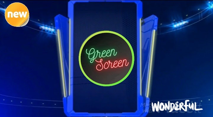 Greenscreen template No-Text 3D 🔥🔥
