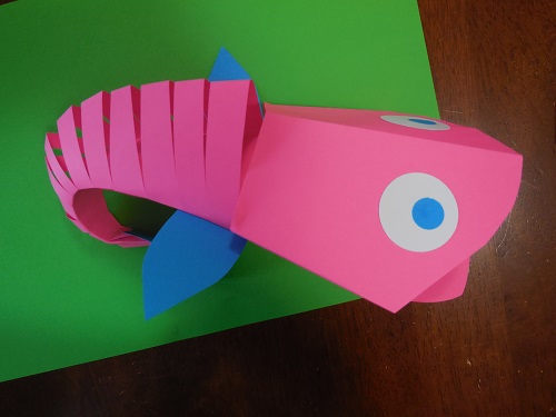The Paper Maid: Paper Fish