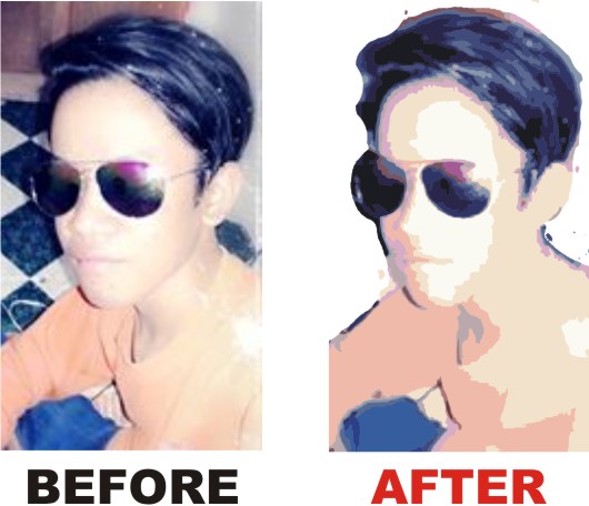 Cara Membuat Vektor Wajah Di Corel Draw X4 Tutorial Myblog