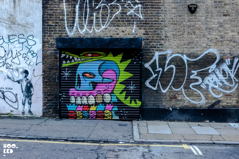 UK Street Artist Sweet Toof Returns To London | Hookedblog - Street Art ...